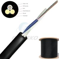 China Mini ASU GYFFY Adss Fiber Optic Cable Self Supporting 12 Cores Span 100m for sale