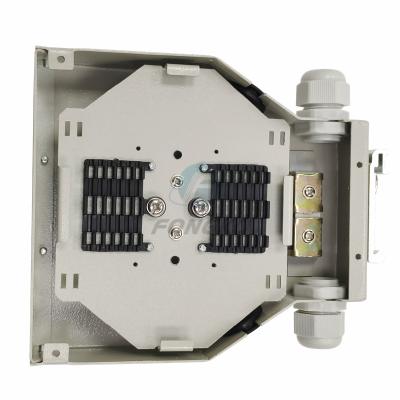 China 6 Core Ftth Terminal Box ST Port Indoor Water Proof for sale