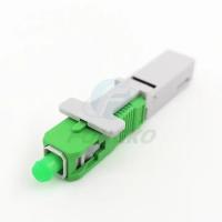 China Hot Sale Fiber Optic Fast Connector SC APC UPC FTTH Quick Optical Connector for sale