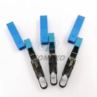 China SC APC UPC Fiber Optic Fast Connector FTTH Optical Coupler For Drop Cable for sale