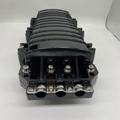 China Factory 3IN 3OUT Fiber Optic Splice Closure Inline IP68 144Cores Fiber Optical Joint Cable Box for sale