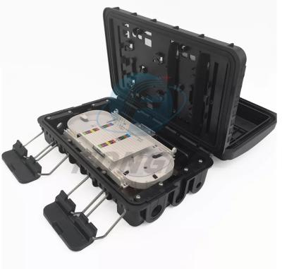 China Outdoor Fiber Optic Distribution Box with 1*16 PLC Splitter FTTH Pigtails Adapter CTO Box for sale