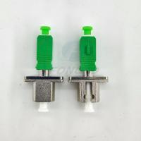 China Simplex Simglemode Fiber Optic Adapter LC APC - SC APC FTTH Male Adaptor Optical Metal Coupler for sale