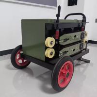 China Crawler Fiber Optic Cable Tractor Fibre Optical Cable Pulling Machine for sale