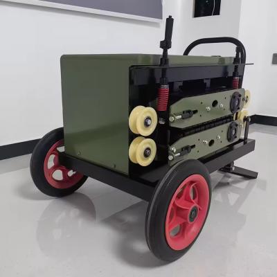 China Crawler Fiber Optic Cable Tractor Fibre Optical Cable Pulling Machine for sale