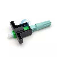 China SC APC Fiber Optic Fast Connector Field Install FTTH Quick Optical Connector for sale