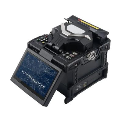 China 6 Motors FKEQU-161 Fiber Optic Fusion Splicer 6S FTTH Splicing Machine for Fast Splicing for sale