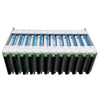 China Intelligent Structure 1U Fiber Optic Cable Manager 12 Port Patch Panel OEM Fireproof for sale