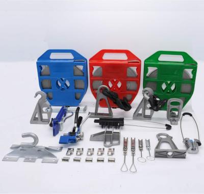 China Metal Optic Cable Clamp Fitting Accessories Fibre Optical Tools for sale