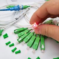 China 1x2 1x4 1x8 1x16 2x8 2x16 PLC Splitter PLC Fiber Optical Splitter with SC APC UPC Connector for sale