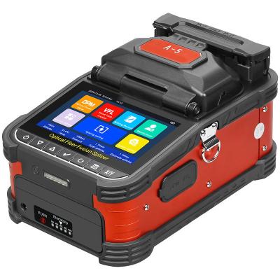 China FONGKO A-5 Optical Fiber Fusion Splicer 6 Motor Fiber Core Alignment for Fiber Optic Splicing Machine for sale