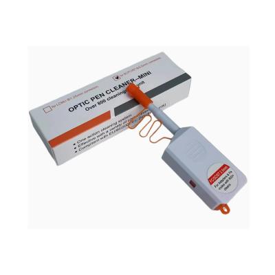 China FONGKO FC/SC/ST 2.5mm LC/MU 1.25mm Fiber Optic Cleaning Pen Mini Short Optical Module Flange Cleaner for sale