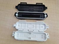 China FTTH Outdoor Black and White IP65 Fusion Splice Box Cable Fiber Optic Fusion Protection Box for sale