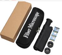 China Hot Selling China Supplier 200X 400X Handheld Fiber Optic Inspection Microscope for sale