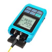 China Mini Fiber Optic Power Meter 4 Function Optical Power Meter with RJ45 Laser WIFI Network Rechargeable OPM for sale