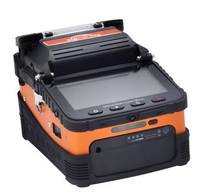 China AI-6C 8 Splicing Time 18s Heating Core Fiber Welding Machine Six Motors Fusion Splicer with Core Alignment for sale