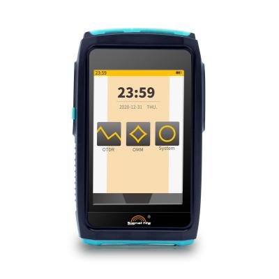 China Mini Handheld Optical Time-Domain Reflectometer 5 in 1 OTDR 80km Range Features VFL IOLA OPM OLS for Fiber Optic Equipment for sale