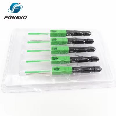China Fiber Optic SC APC Fiber Optic Connector Fiber Optic Quick Connector for sale