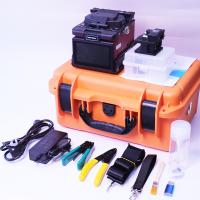 China Optical Fiber Fusion Splicer Fiber Optic Equipment Fiber Fusion Splicing Machine 4 Motor for sale