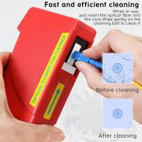 China FONGKO New arrival FTTX/FTTH Fiber Optic Connector Cleaner 550 Times Cassette Type Wiping Tool Fiber Optic Cleaning Box for SC/FC/ST/LC for sale