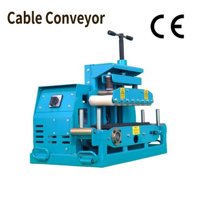 China FONGKO FKEQU-801 Electric Wire Cable Belt Conveyor Construction Cable Pulling Transport Conveying Machine for sale