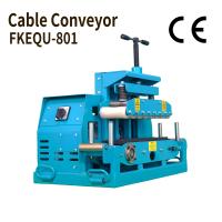 China FONGKO FKEQU-801 Electric Wire Cable Belt Conveyor Construction Cable Pulling Transport Conveying Machine for sale