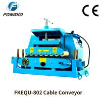 China FONGKO FKEQU-802 Cable Conveyor 4~20m/min AC380V AC220V 1~10cm Wire Pulling Machine for sale