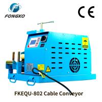 China FONGKO FKEQU-802 Cable Conveyor 4~20m/min AC380V AC220V 1~10cm Wire Pulling Machine for sale