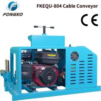 China FONGKO FKEQU-804 Wire Pulling Machine 4~20m/min Gasoline Generator 1-18cm Cable Conveyor for sale
