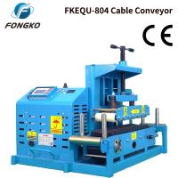China FONGKO FKEQU-804 Wire Pulling Machine 4~20m/min Gasoline Generator 1-18cm Cable Conveyor for sale