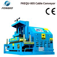 China FONGKO FKEQU-805 Diesel Generator Wire Pulling Machine 4~20m/min Gasoline Generator 1-18cm Cable Conveyor for sale