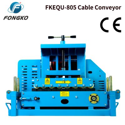 China FONGKO FKEQU-805 Diesel Generator Wire Pulling Machine 4~20m/min Gasoline Generator 1-18cm Cable Conveyor for sale