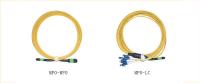 China MPO Female to 8 12 24 Cores LC UPC Single Mode Breakout Cable Fiber Optic Cables for sale