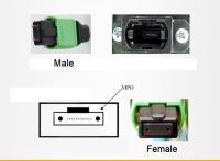 China MPO Female to 8 12 24 Cores LC UPC Single Mode Breakout Cable Fiber Optic Cables for sale