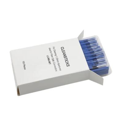 China Fiber Connector 1.25mm 2.5mm LC MU ST Connector Cleaner Cleaning Stick for sale