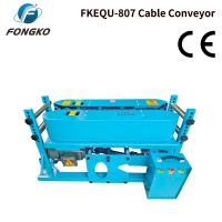 China FONGKO FKEQU-807 Electric Cable Pulling Machine Rubber Track Cable Conveyor for Power Cable Optical Cable Laying for sale