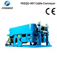 China FONGKO FKEQU-807 Electric Cable Pulling Machine Rubber Track Cable Conveyor for Power Cable Optical Cable Laying for sale