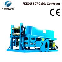 China FONGKO FKEQU-807 Electric Cable Pulling Machine Rubber Track Cable Conveyor for Power Cable Optical Cable Laying for sale