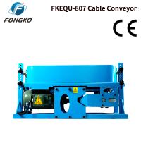 China FONGKO FKEQU-807 Electric Cable Pulling Machine Rubber Track Cable Conveyor for Power Cable Optical Cable Laying for sale