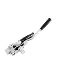 China Portable Manual Ratchet Pliers for Cutting and Tightening Metal and Stainless Steel Strapping Cable Ties and Packing. for sale