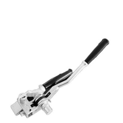 China Portable Manual Ratchet Pliers for Cutting and Tightening Metal and Stainless Steel Strapping Cable Ties and Packing. for sale