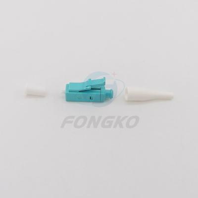 China hot sale Lc/UPC Fiber Optical Connector parts OM3 Simplex 0.9mm Fiber Optic Connector for sale