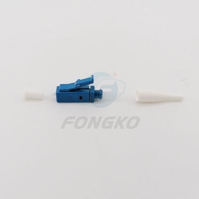 China Hot Sale LC/UPC Fiber Optical Connector parts Single Mode Simplex 0.9mm Fiber Optic Connector for sale