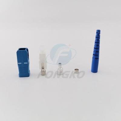 China Sc Upc Single Mode Simplex Fiber Optic Connector Coupler 2mm for sale