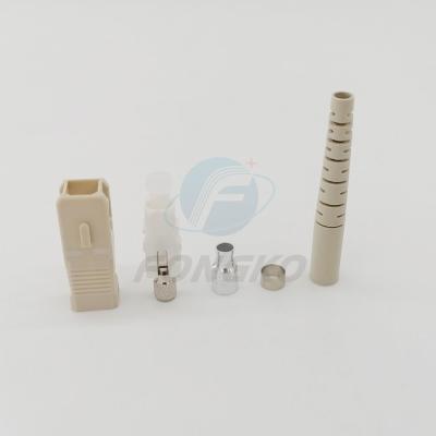 China WANs Multi Mode FTTX FTTH Cable Connector SC UPC Adapter for sale