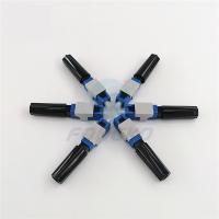 China Simplex Fast Fiber Optic Cable Sc Connector UPC Ftth Cable Connector for sale