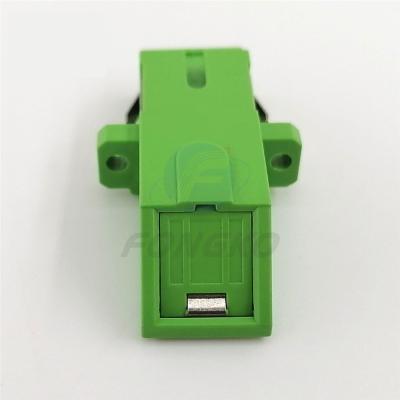 China SC Fiber Optical Adapter APC Adapters Flange SX Inner Inclined Shutter Adapter for sale