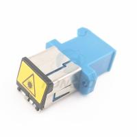 China SC UPC Simplex Shutter Fiber Optical Adapter Sc Apc To Sc Upc Adapter for sale
