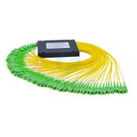 China Pon Fttx 1x64 PLC Optical Fiber Cable Splitter For CATV Network for sale