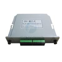 China OEM 2 To 1 Optical Splitter 2x4 Fiber Steel Tube Plc Splitter for PON for sale